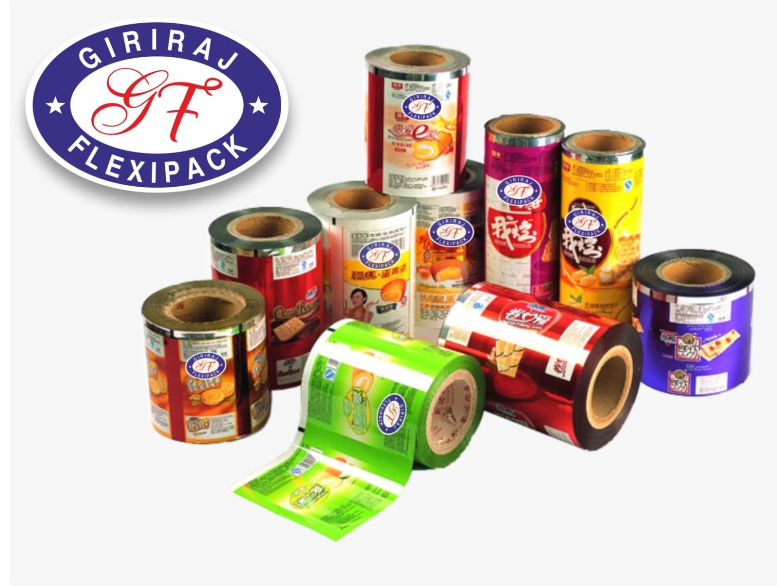 Flexible packaging laminated rolls and pouches - Giriraj Flexipack Pvt ...